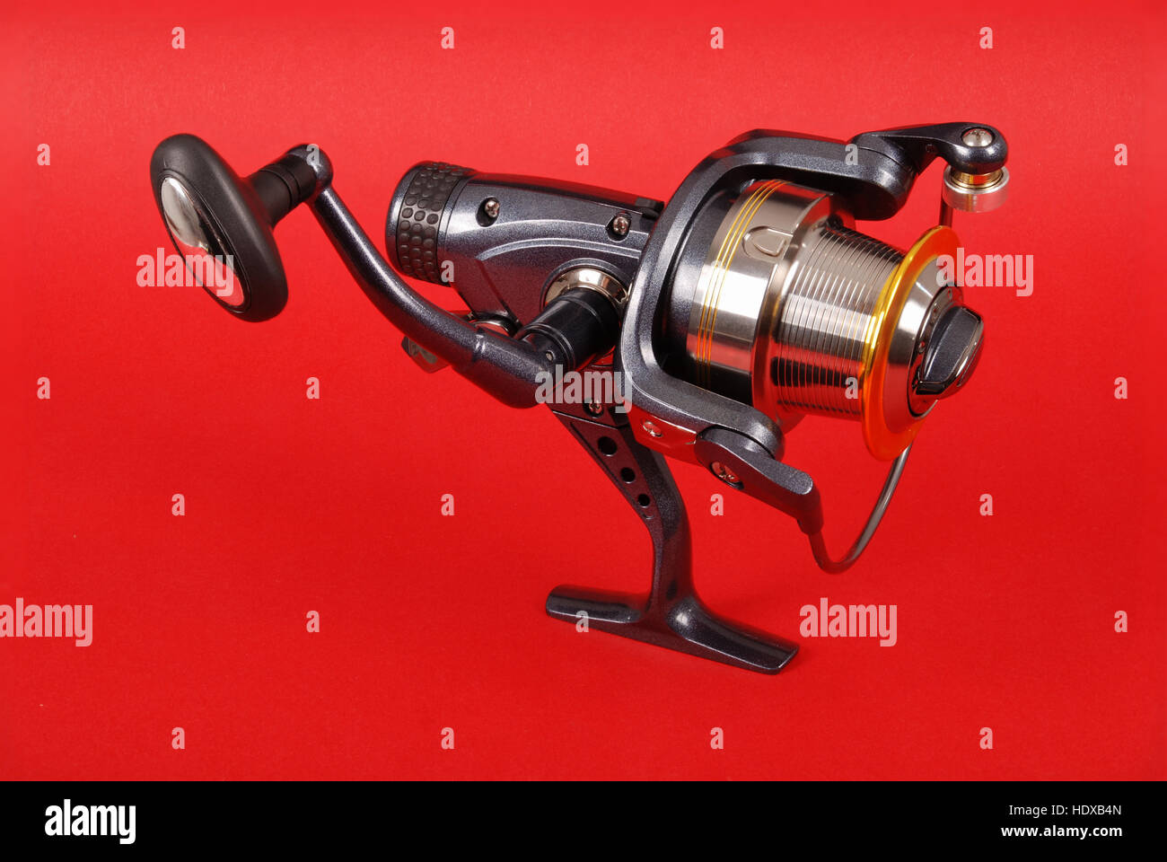 Red spinning reel hi-res stock photography and images - Alamy