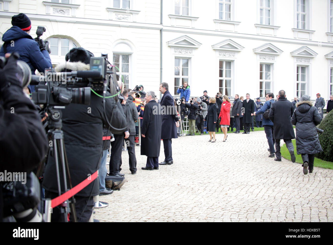 King Felipe and Queen Letizia of Spain during official visit to German ...