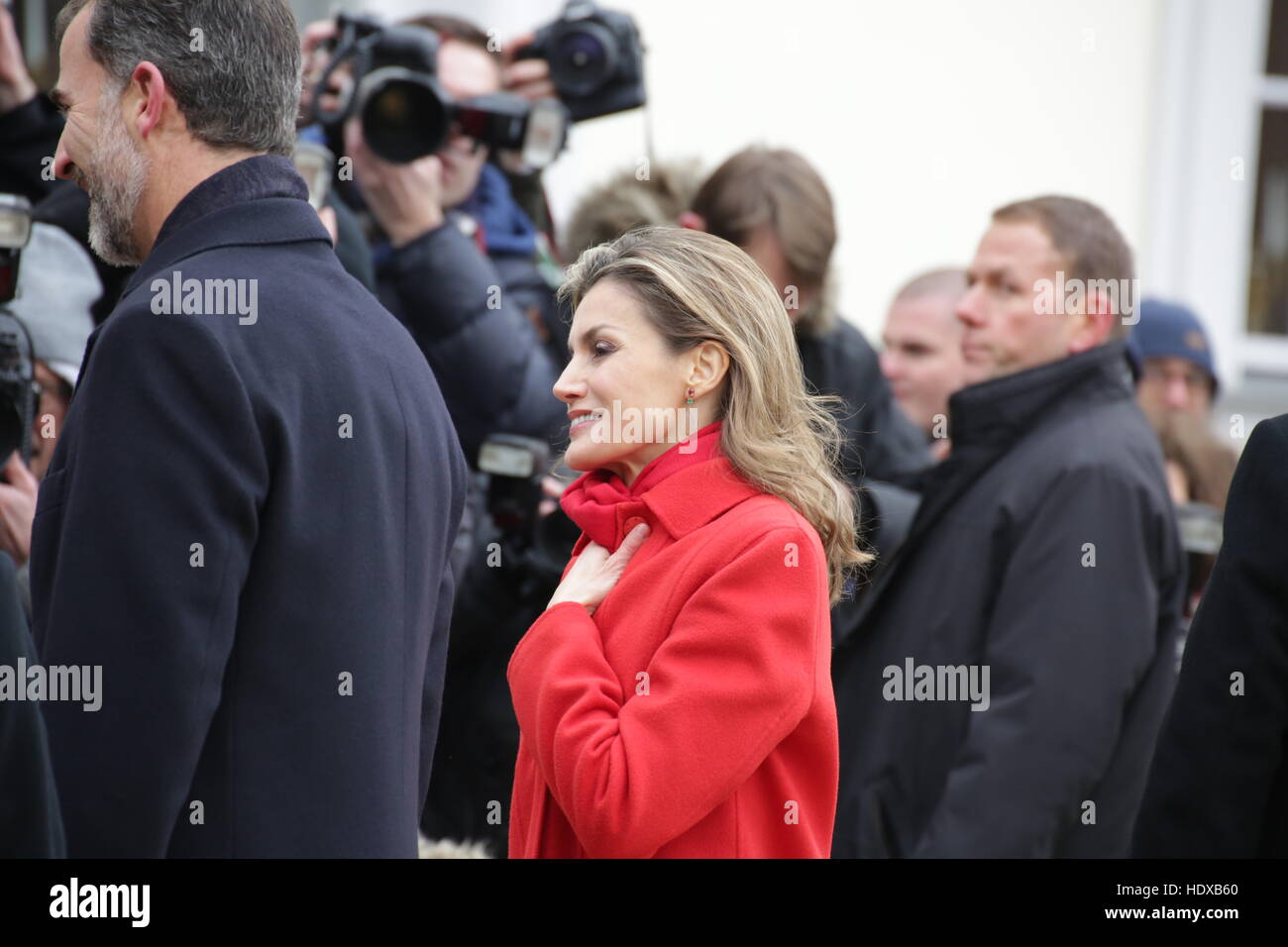 King Felipe and Queen Letizia of Spain during official visit to German ...