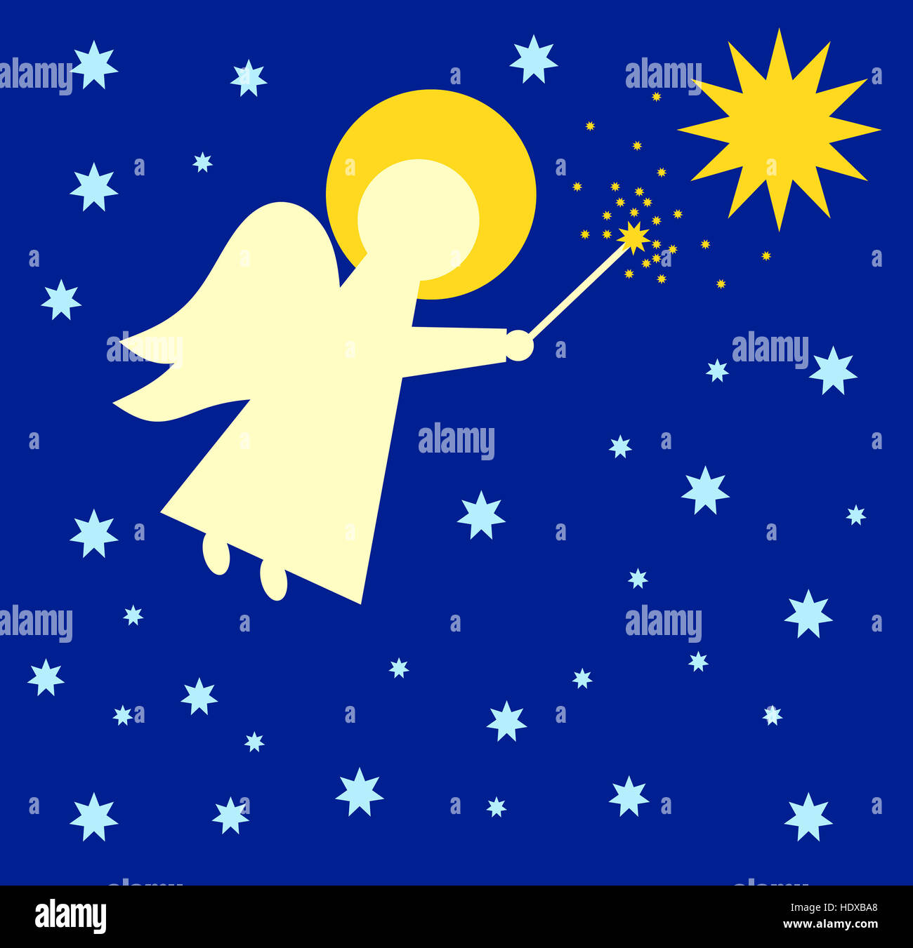 Magic angel hi-res stock photography and images - Alamy