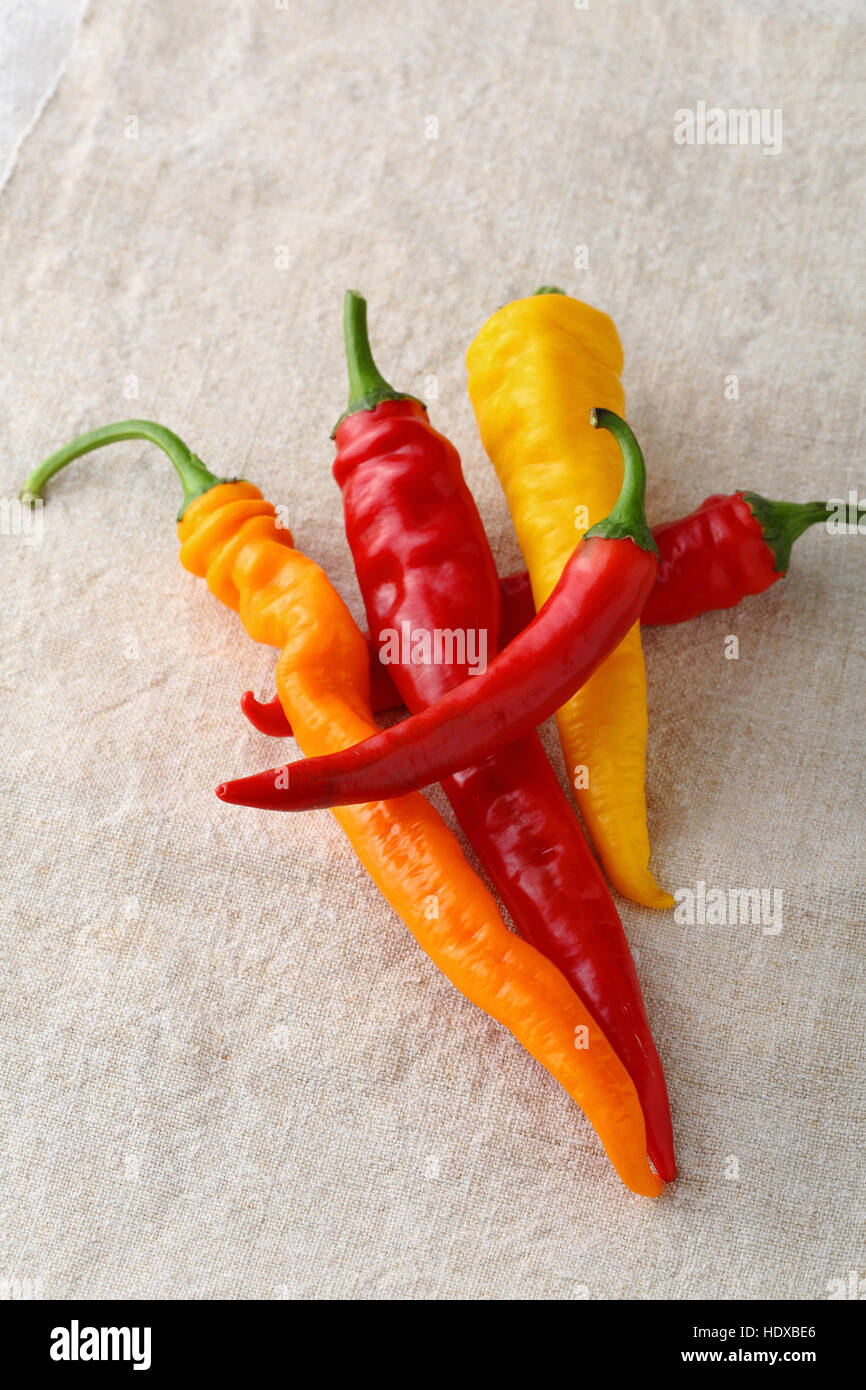 Organic ripe chilli pepper Stock Photo - Alamy