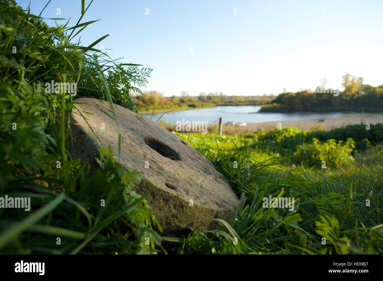 Medieval millstone hi-res stock photography and images - Alamy