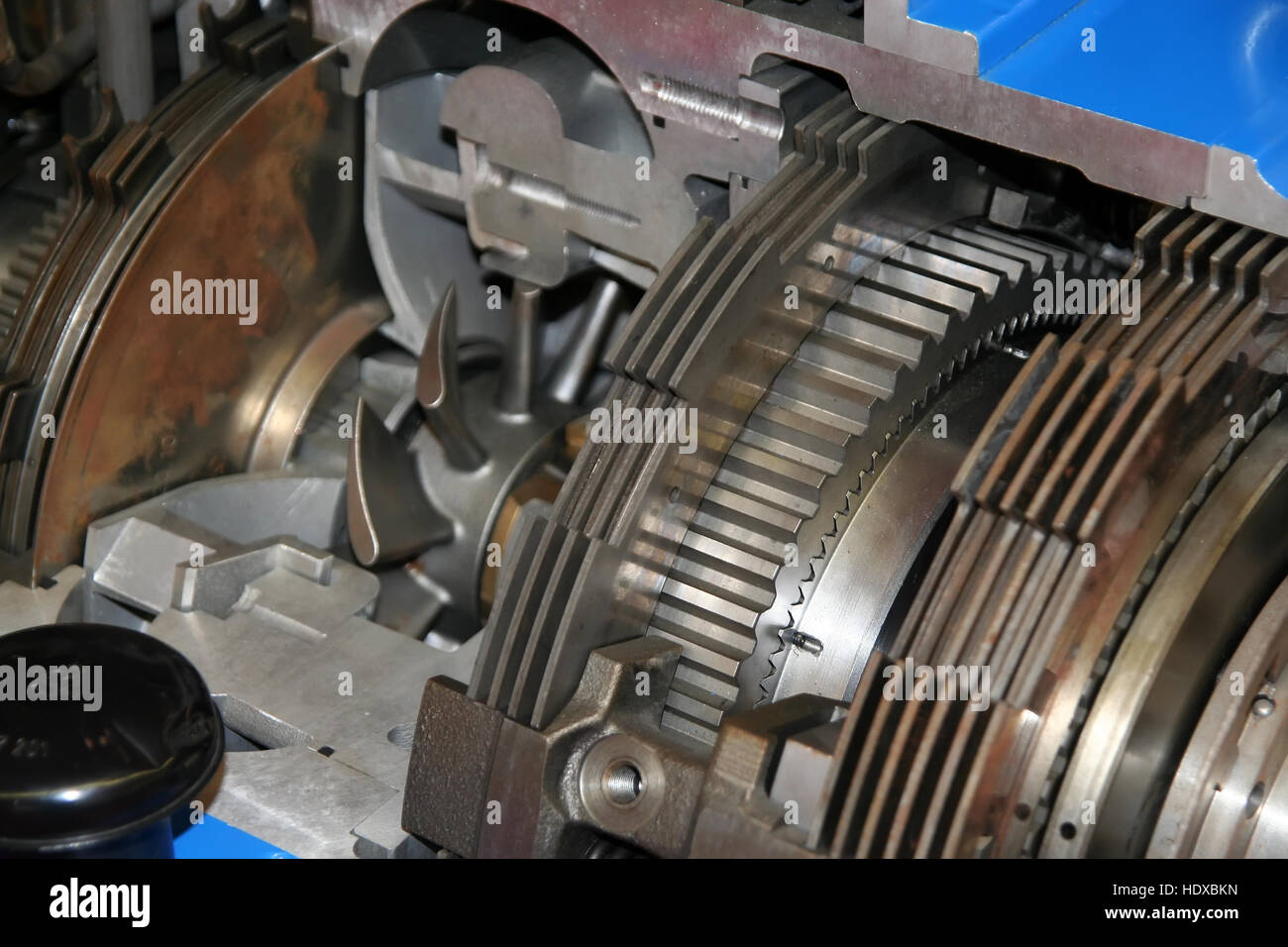 Automobile gearbox part. Car engine part. Automobile mechanics Stock ...