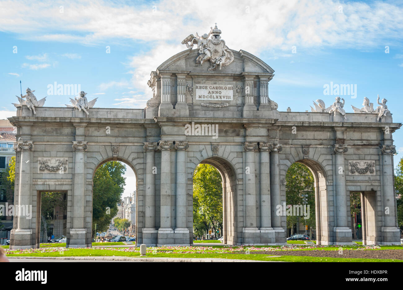 Old Stone gateway monument once used to welcome nobles and Royals to ...