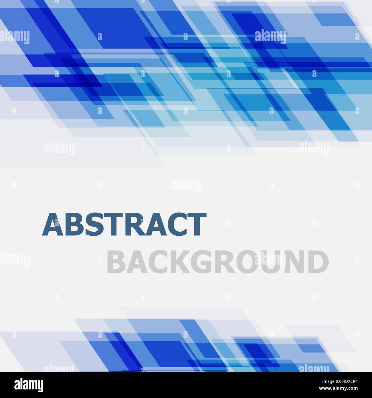 Blue white overlapping geometric Stock Vector Images - Alamy