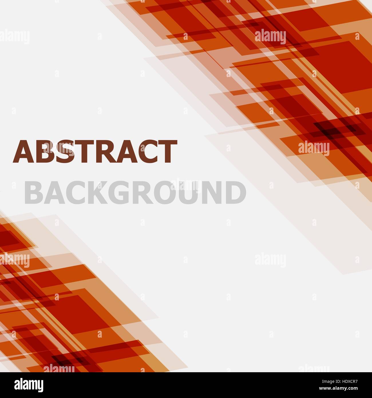 Abstract Orange Geometric Overlapping Background Stock Vector Stock Vector Image And Art Alamy