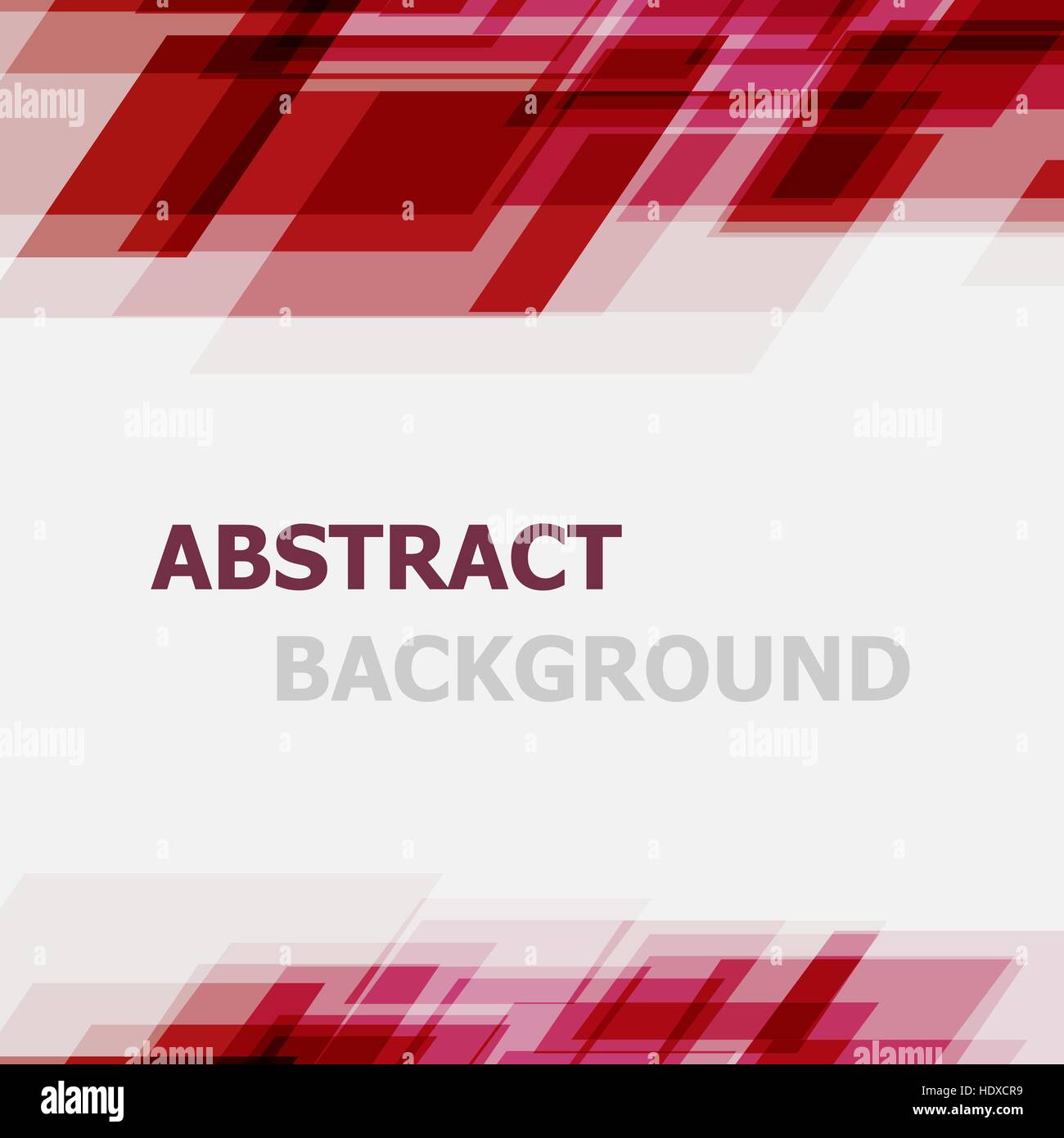 Abstract red geometric overlapping background, stock vector Stock ...
