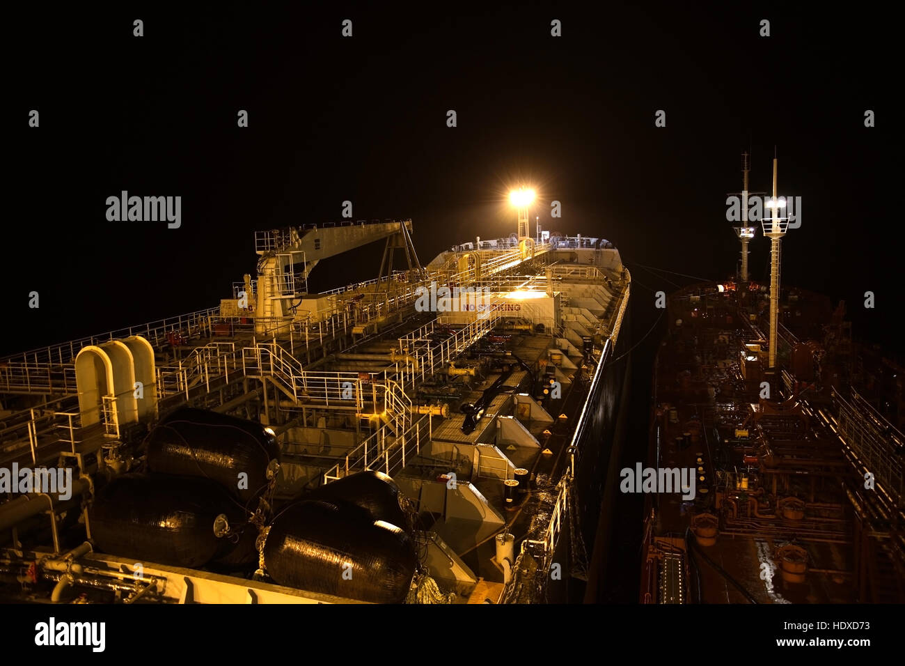Oil tanker deck pipe hi-res stock photography and images - Alamy