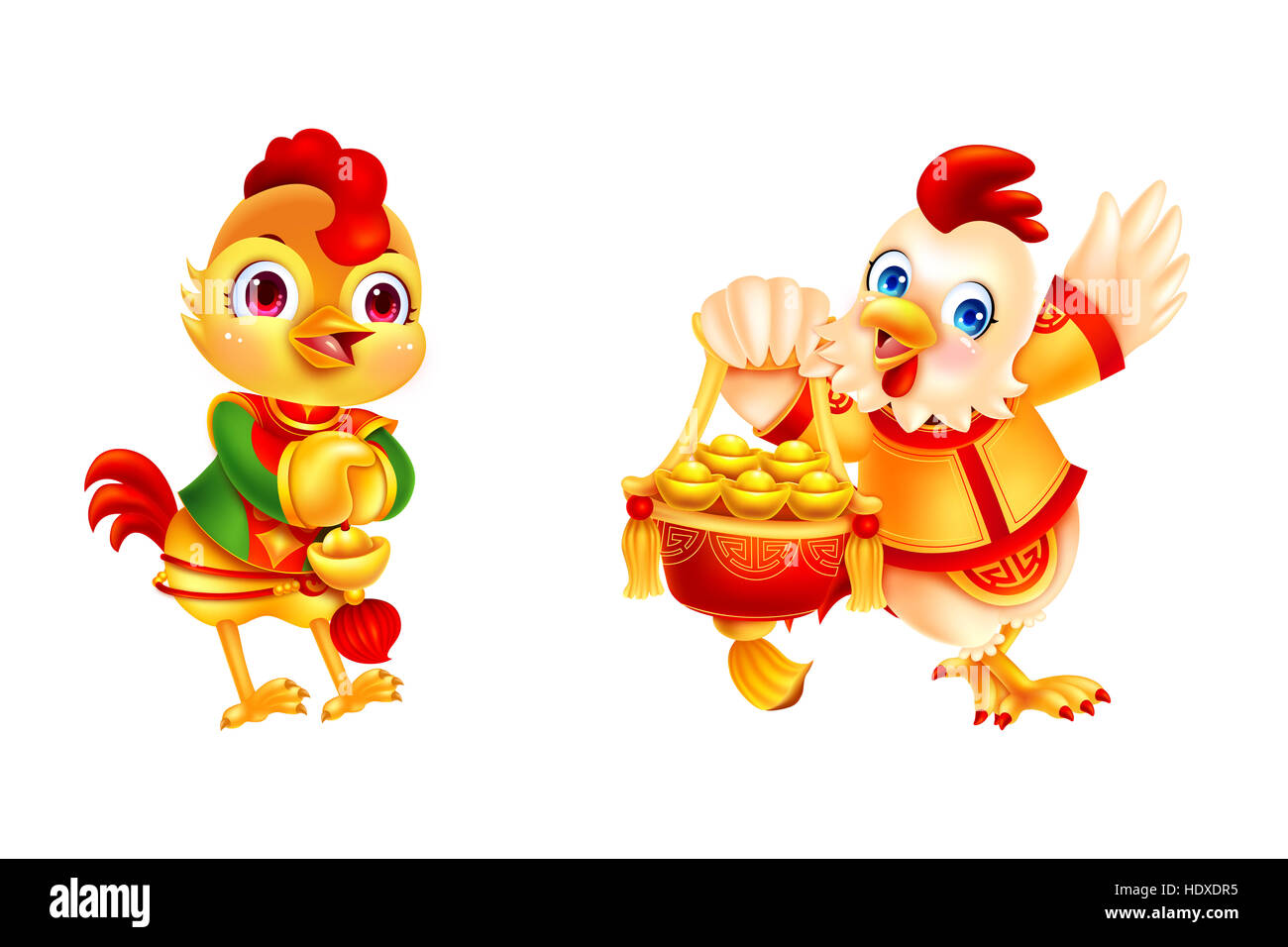 Chicken illustration hi-res stock photography and images - Alamy