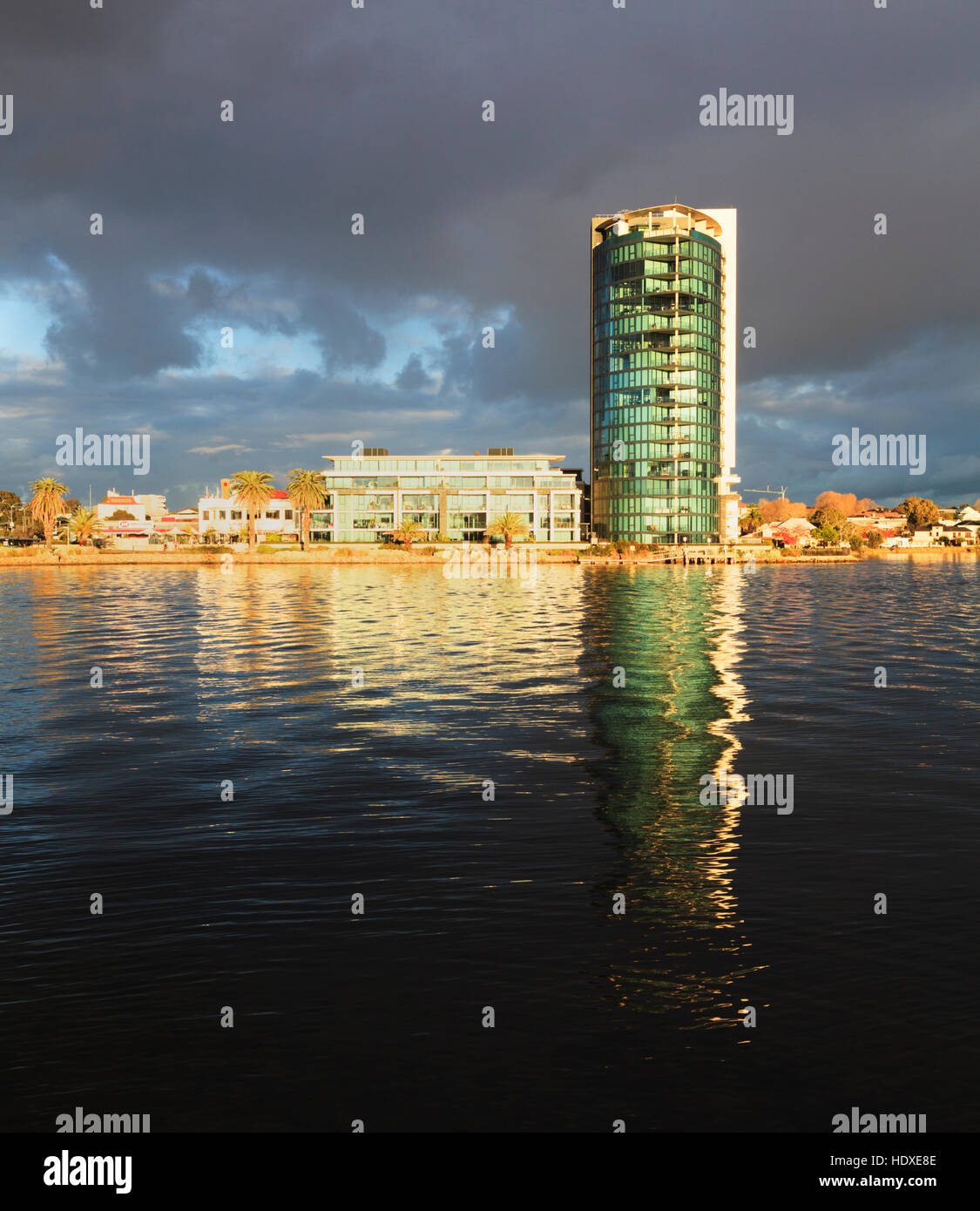 The luxury Raffles Waterfront apartment building in Perth, Western ...