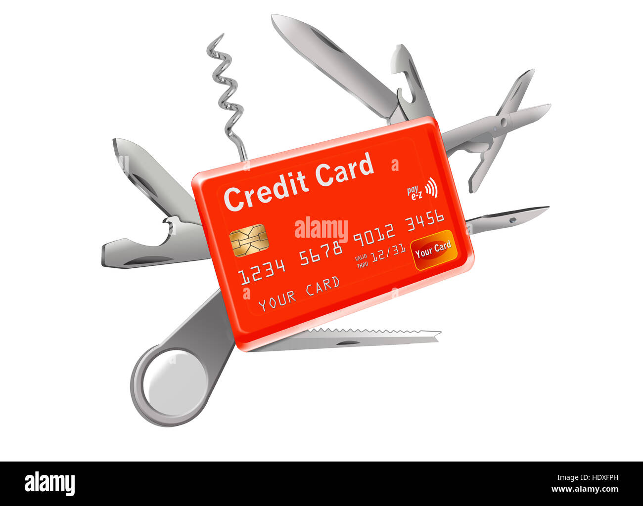 Here is a credit card that does everything just like a swiss army knife ...