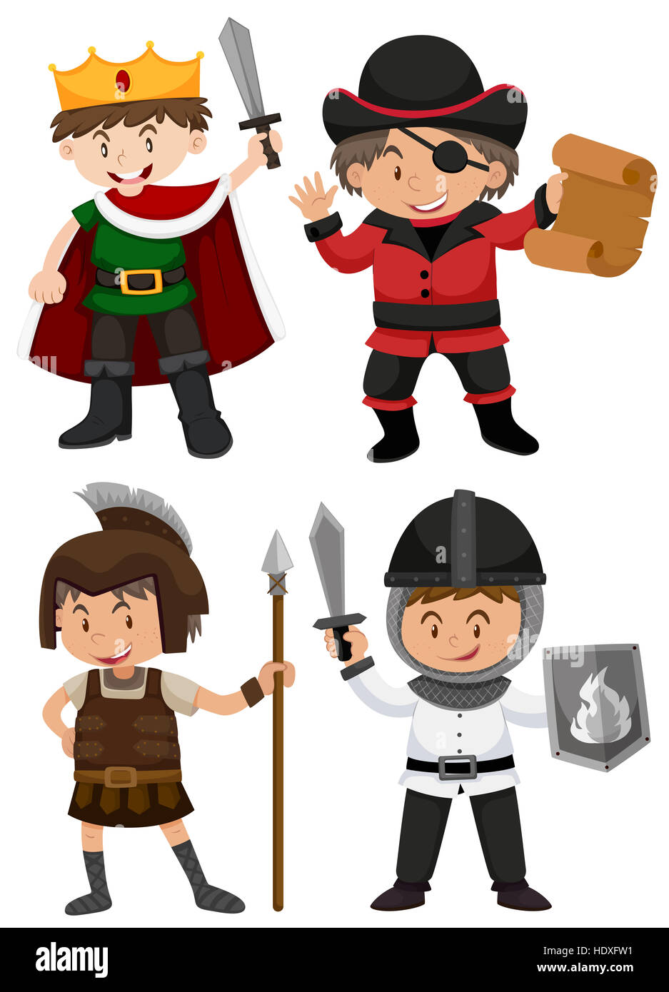 Medieval Characters For Kids