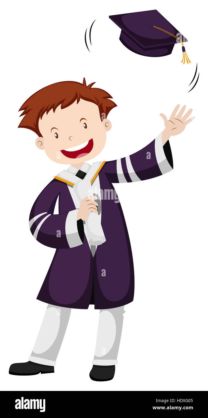 Throwing cap Cut Out Stock Images & Pictures - Alamy