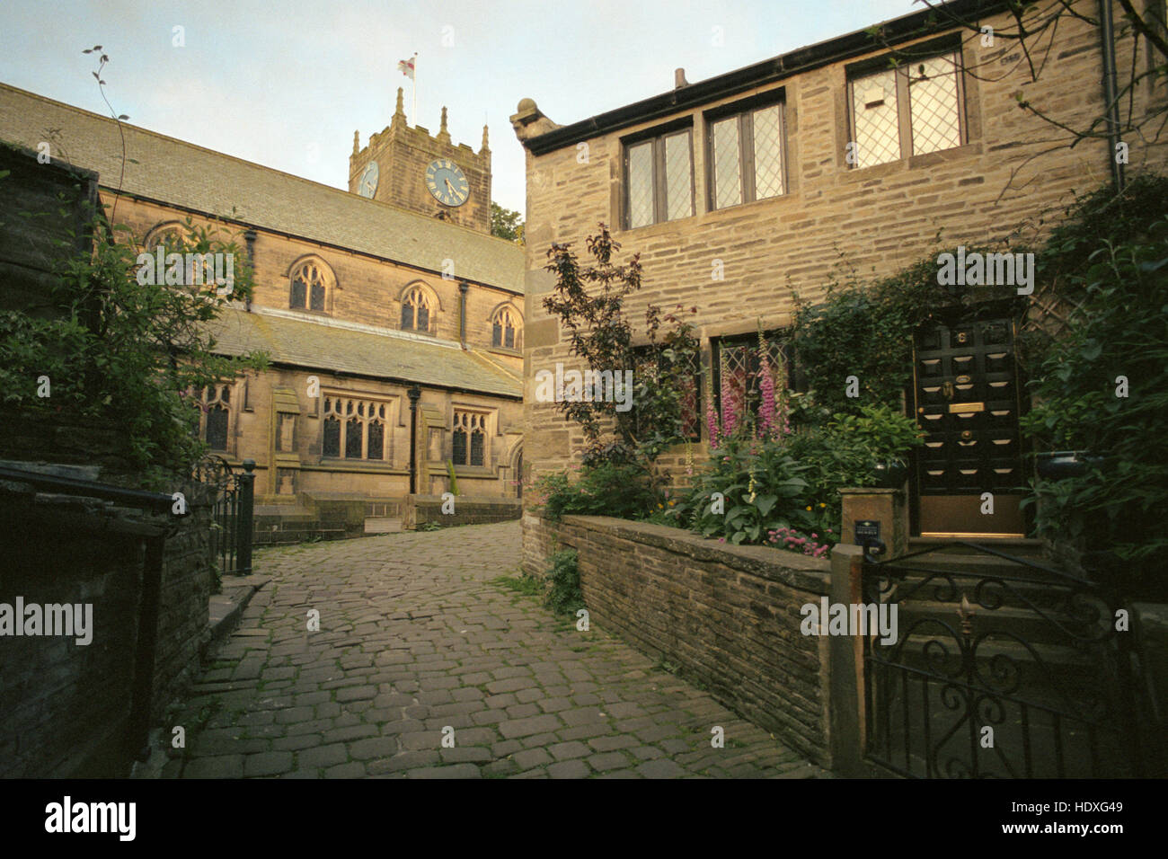 Haworth Church West Yorkshire England UK Stock Photo - Alamy