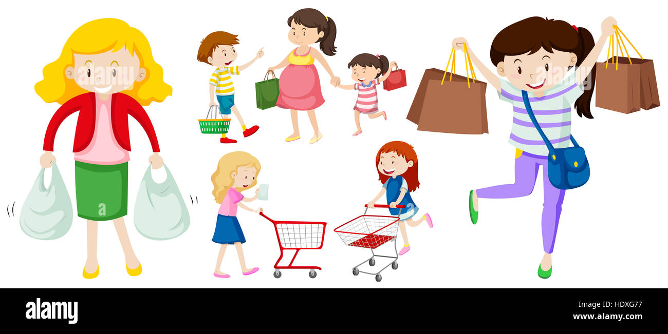 Go Shopping Clipart