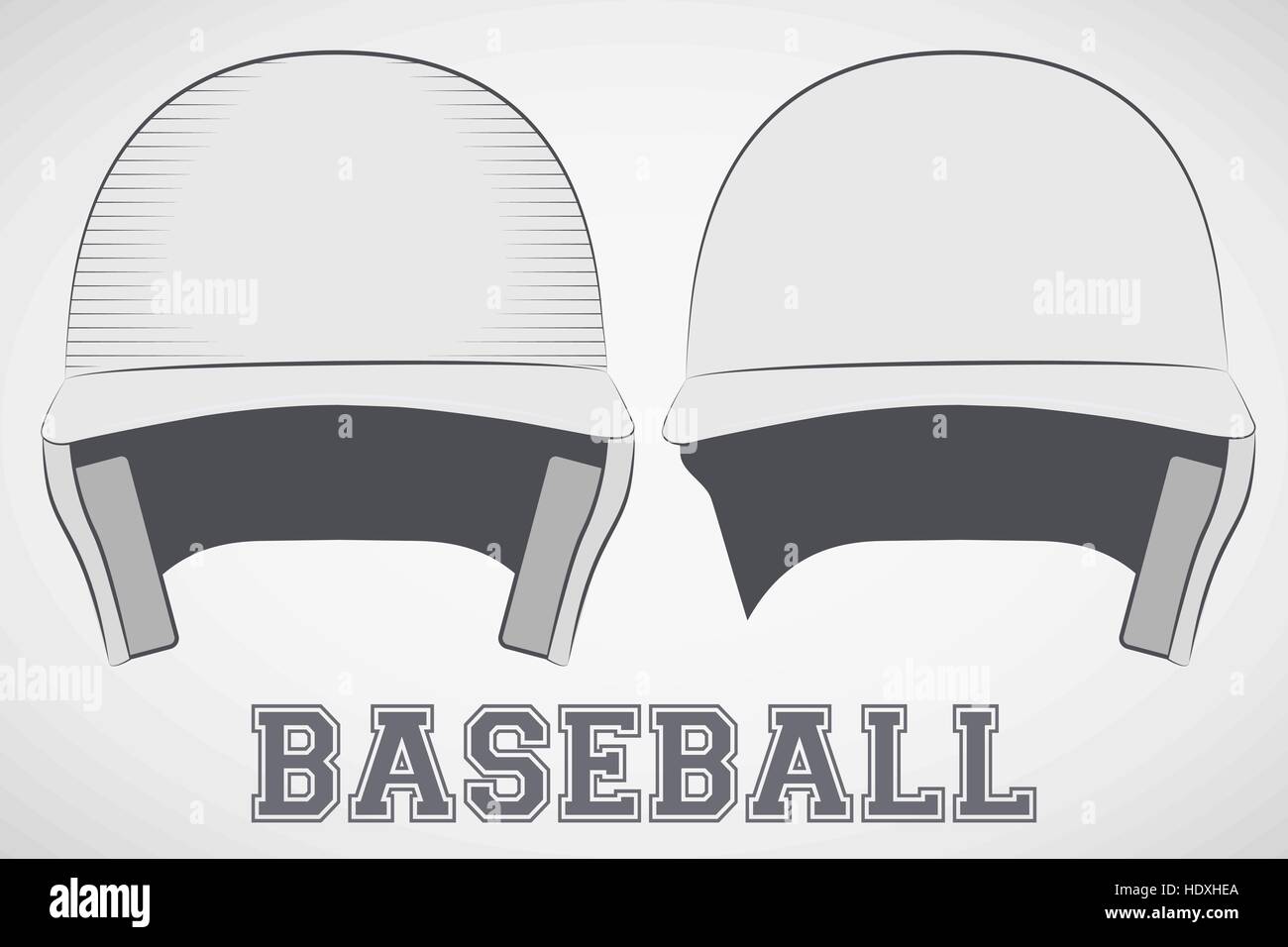 Baseball Helmets sketch Stock Vector Image & Art - Alamy