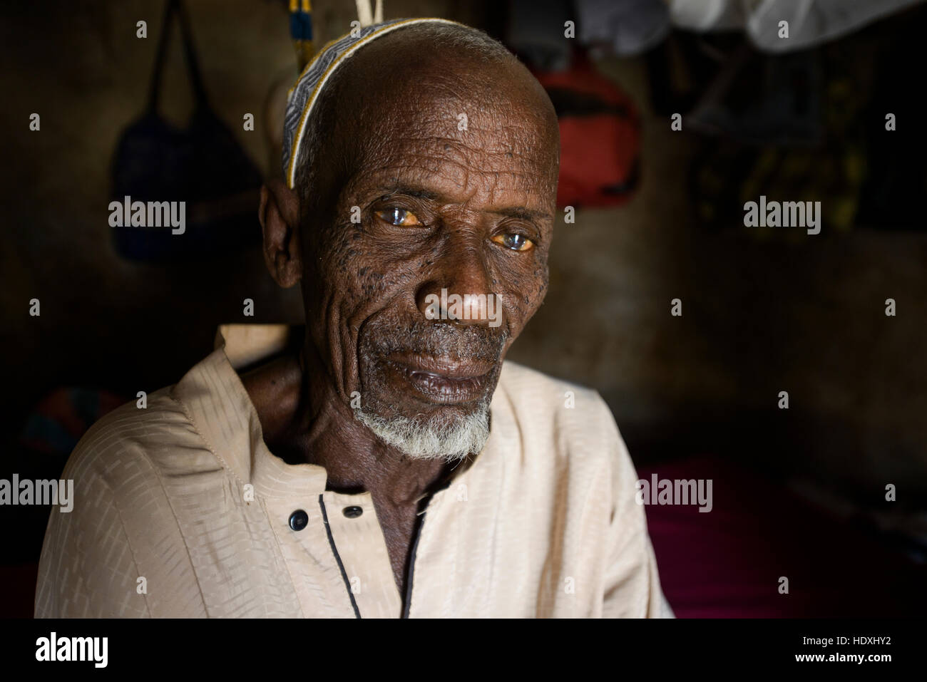 Old man northern togo hi-res stock photography and images - Alamy
