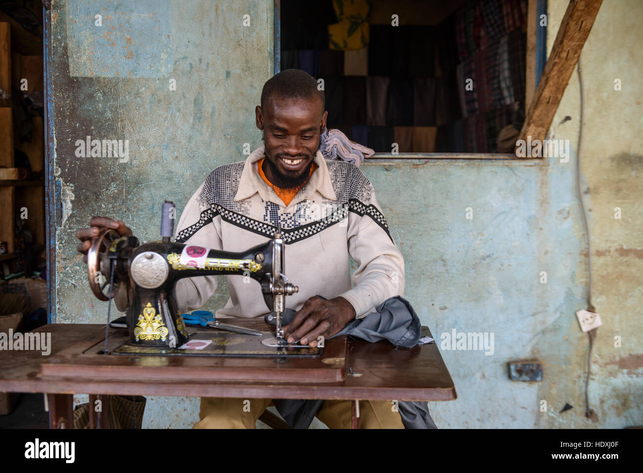 African tailor hi-res stock photography and images - Alamy