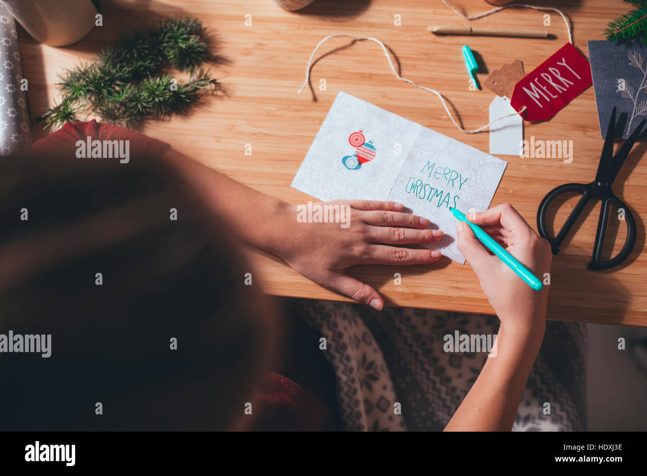 Woman gift card on hi-res stock photography and images - Alamy