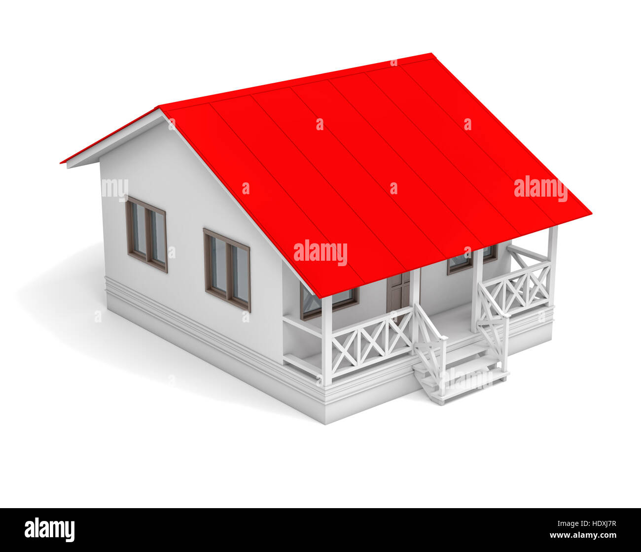 Porch flat Cut Out Stock Images & Pictures - Alamy
