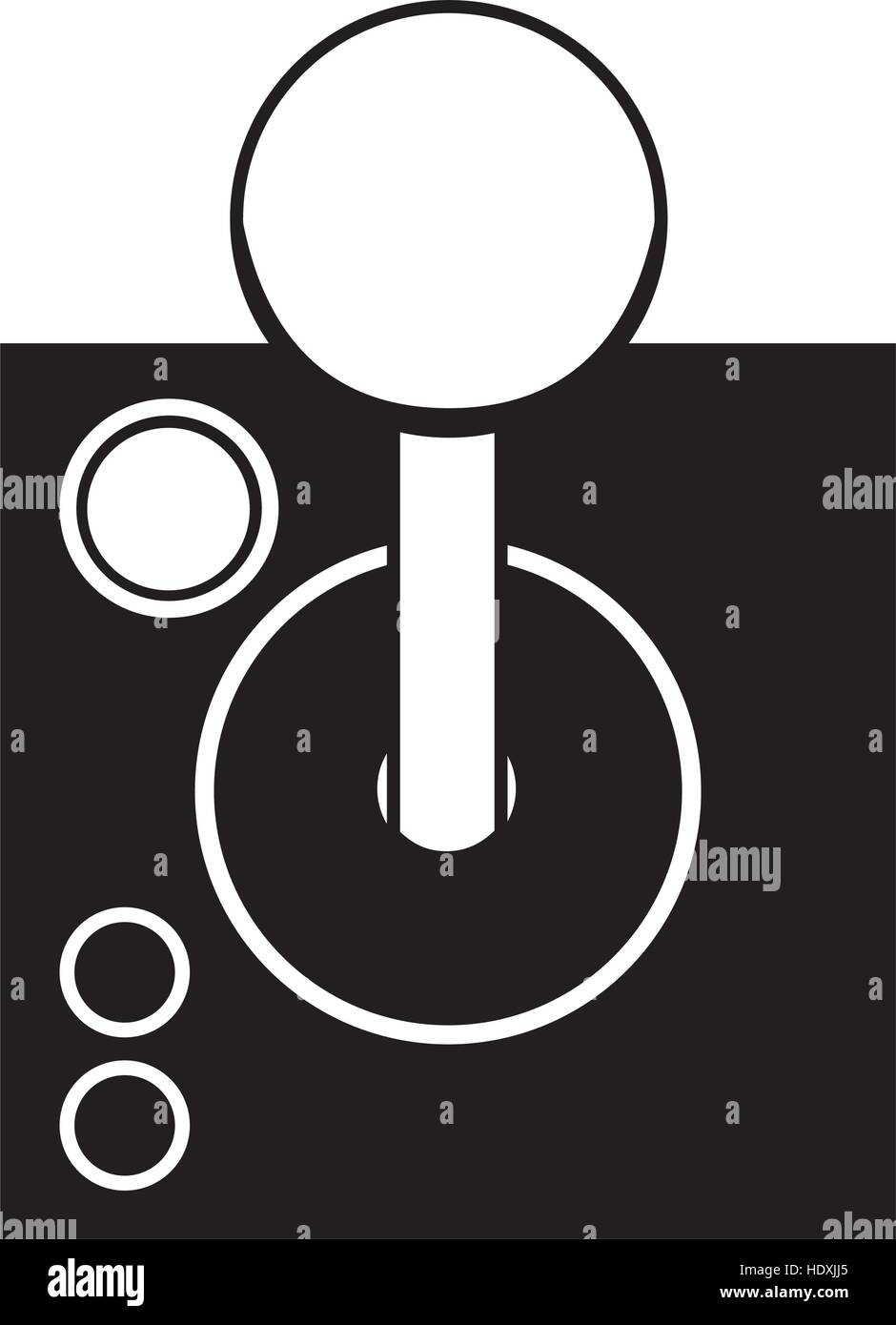 Isolated joystick videogame design Stock Vector Image & Art - Alamy