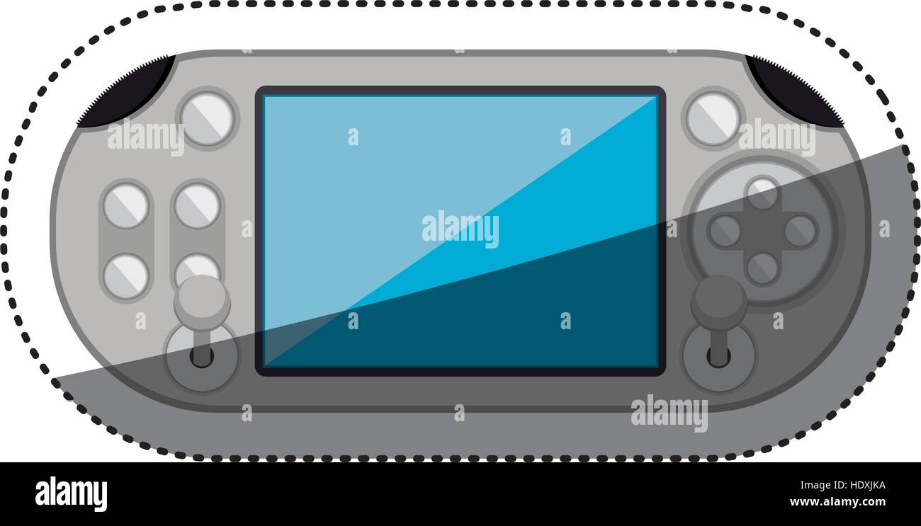 Isolated gamepad of videogame design Stock Vector Image & Art - Alamy