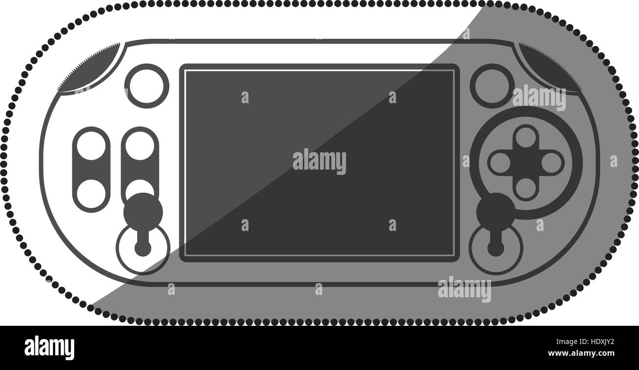 Isolated gamepad of videogame design Stock Vector Image & Art - Alamy