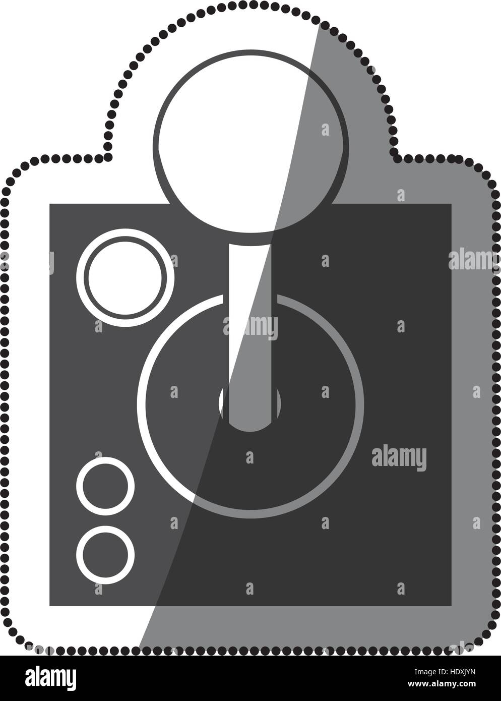 Isolated joystick videogame design Stock Vector Image & Art - Alamy