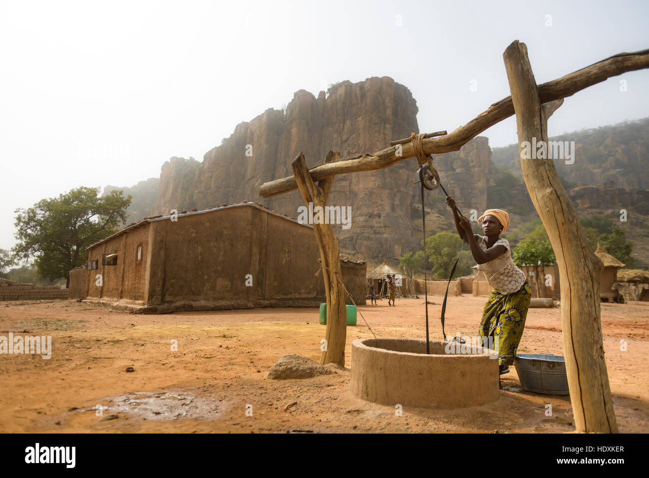 Village life rural mali hi-res stock photography and images - Alamy