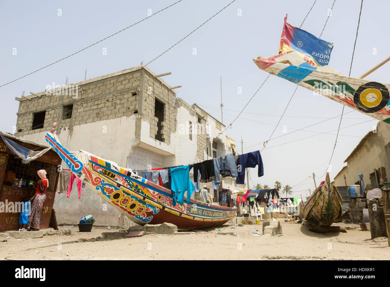 Streets of St, Louis, Senegal Stock Photo - Alamy