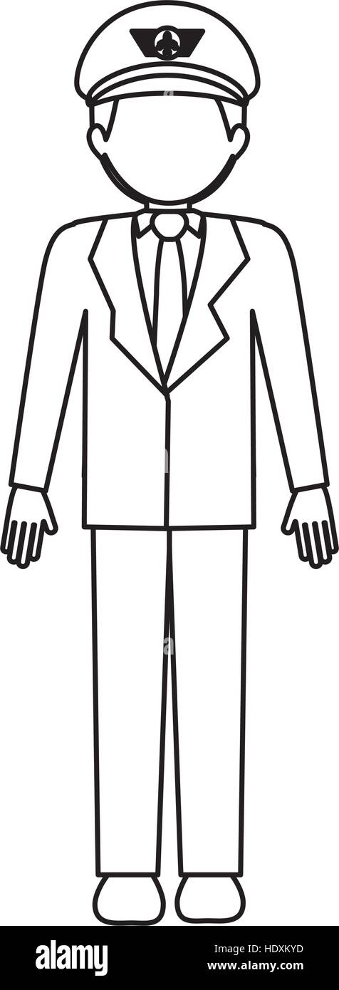 Isolated pilot design Stock Vector Image & Art - Alamy