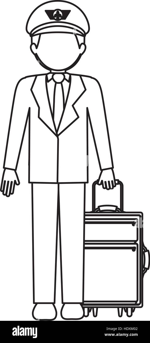 Isolated pilot design Stock Vector Image & Art - Alamy