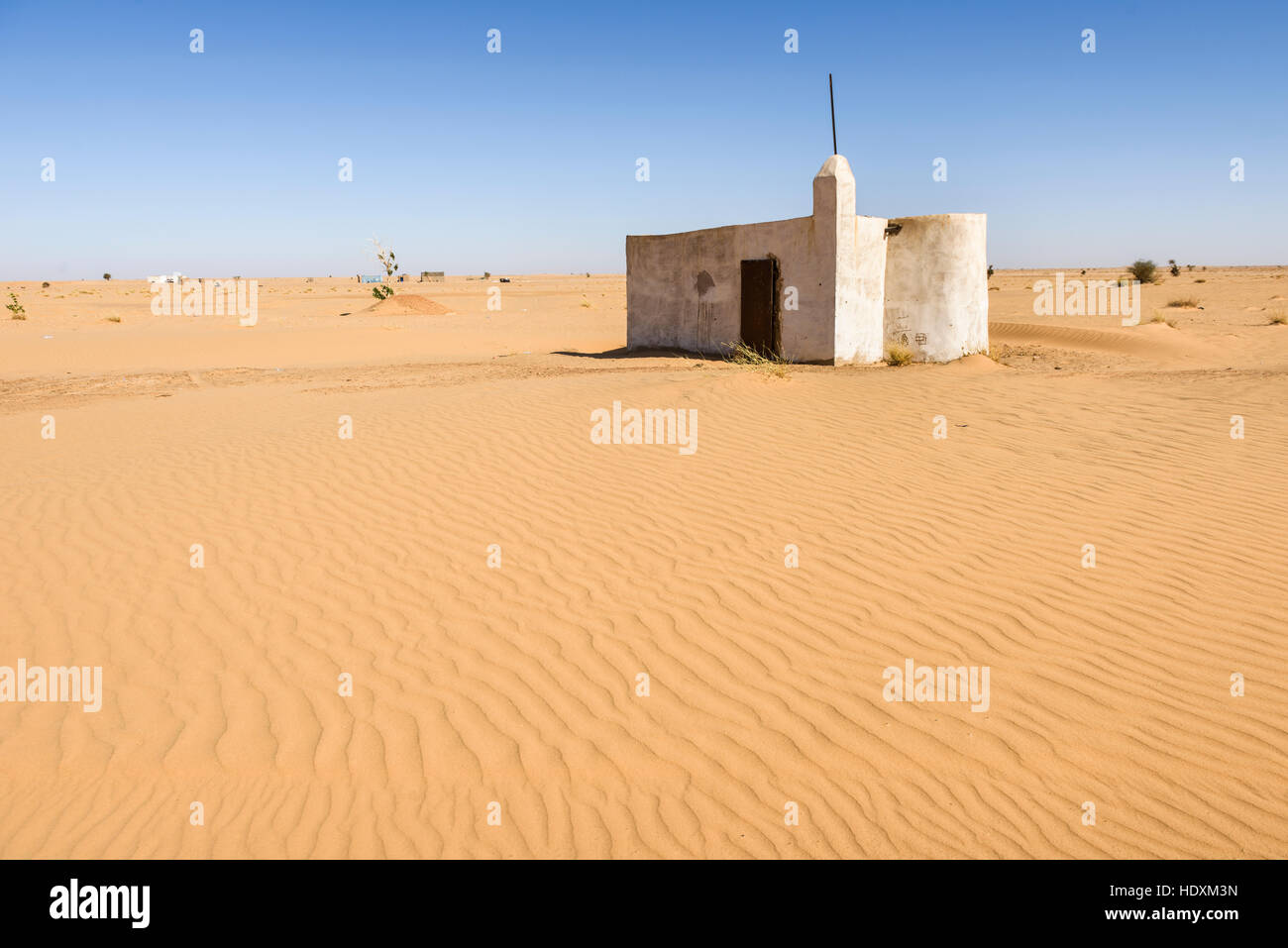 Villages of the Sahara desert, Mauritania Stock Photo - Alamy