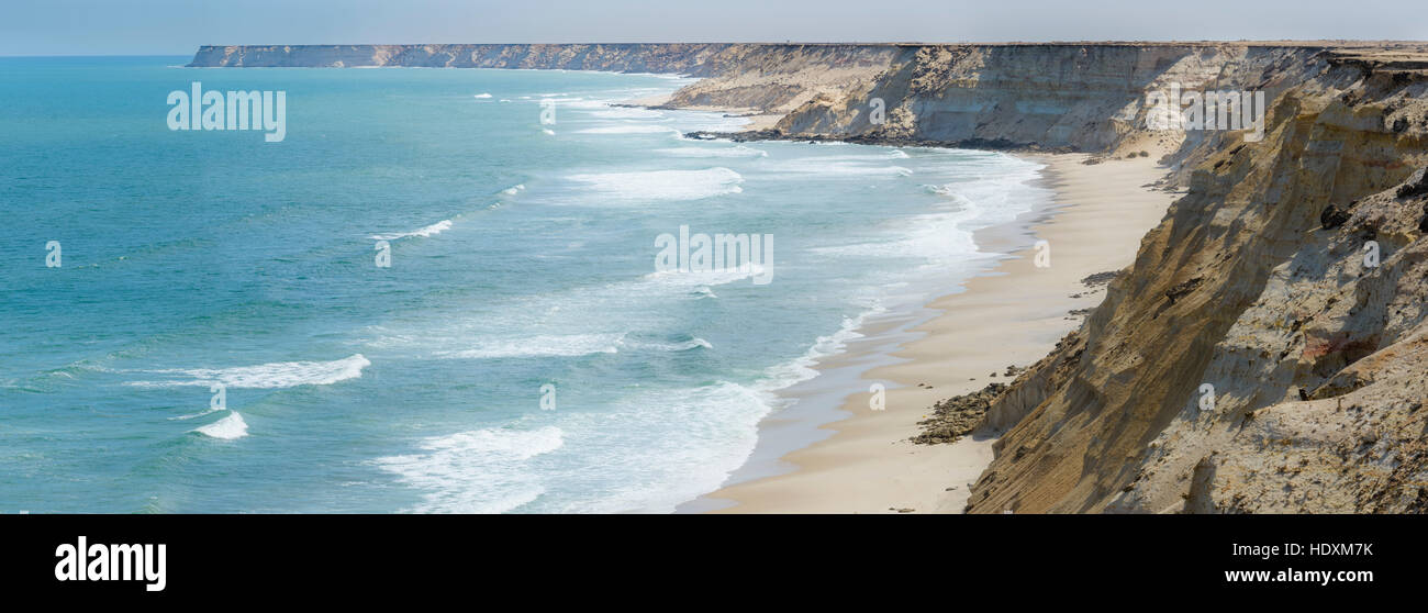 When the sahara meets the atlantic ocean hi-res stock photography and ...