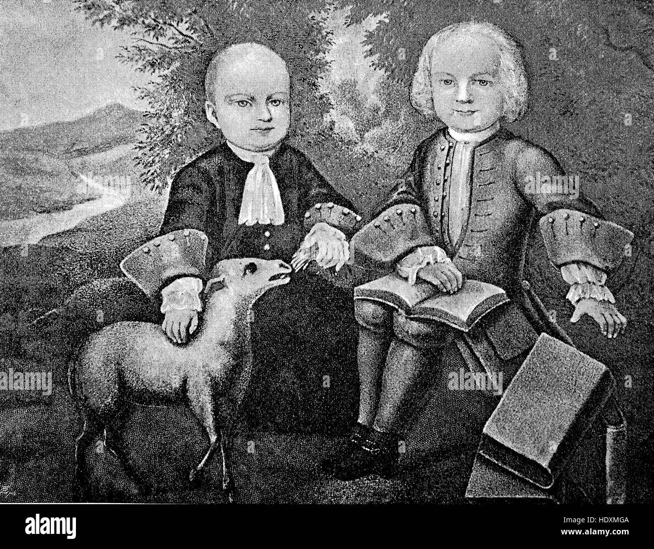 Gotthold Ephraim Lessing, 1729-1781, a German writer, philosopher ...