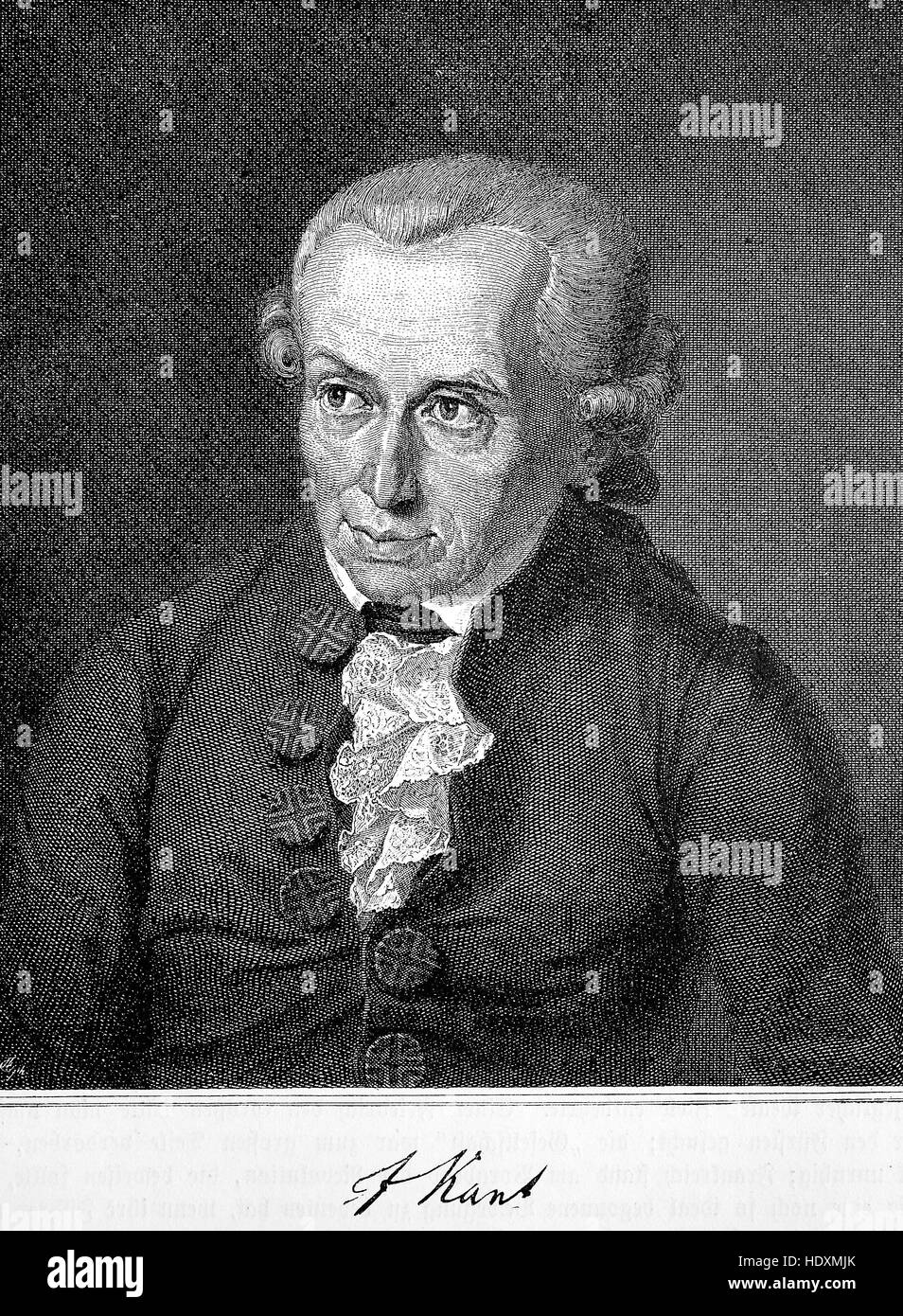 Immanuel Kant, 1724-1804,s a German philosopher who is considered the ...
