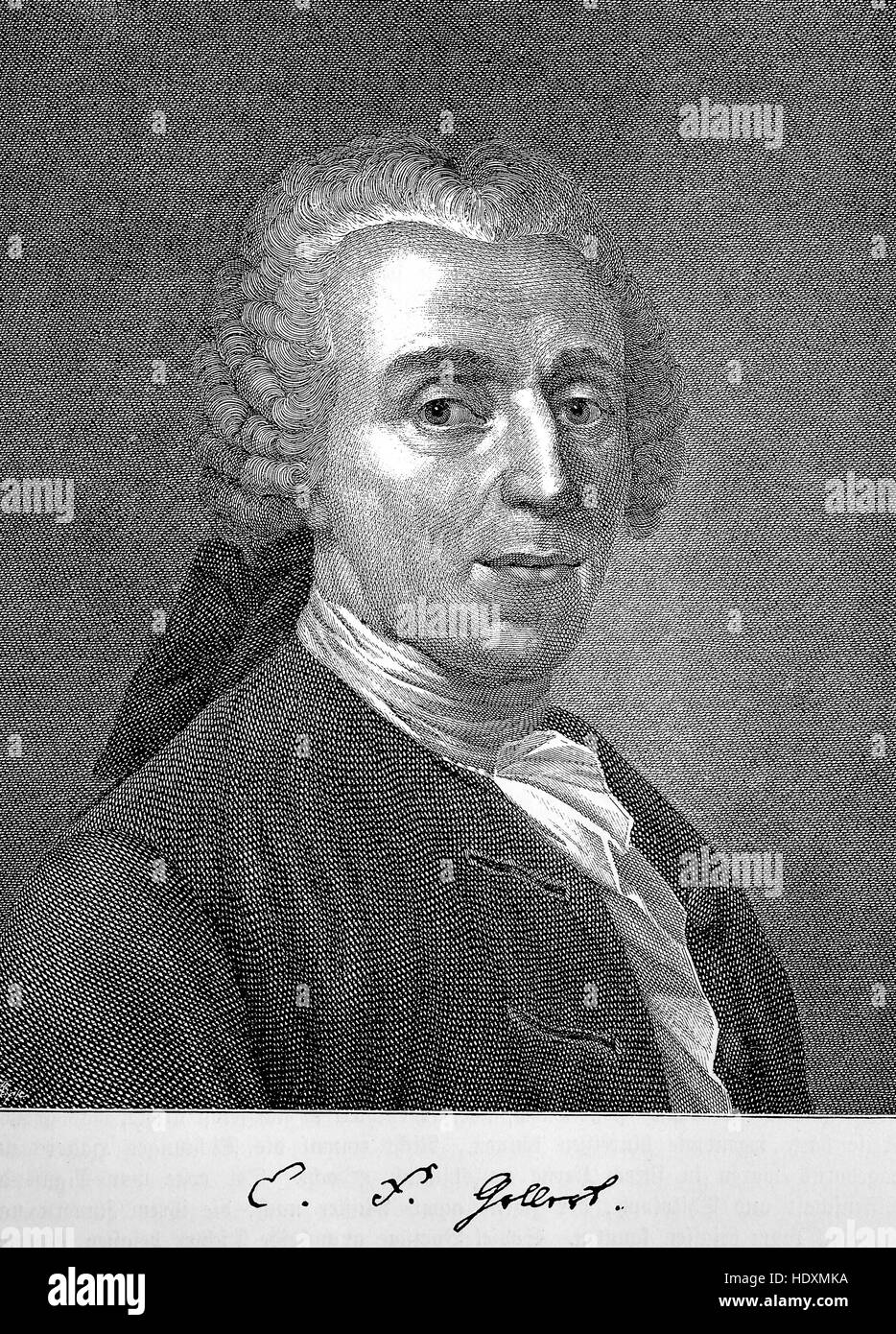 Christian Fuerchtegott Gellert 1715 1769 A German Poet One Of The Christian Fuerchtegott Gellert 1715 1769 A German Poet One Of The