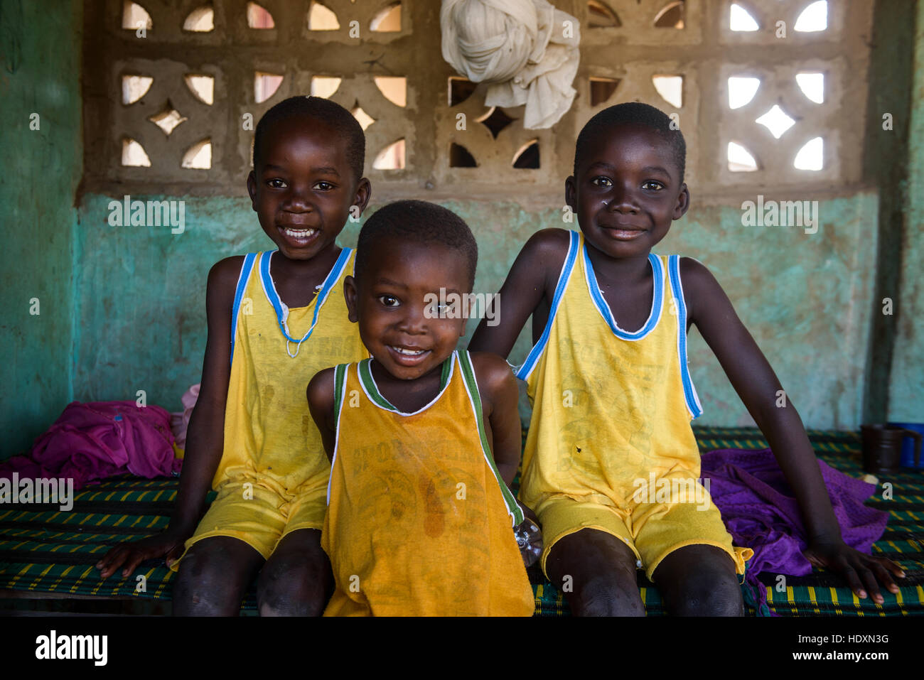 Mandinka children, The Gambia Stock Photo - Alamy