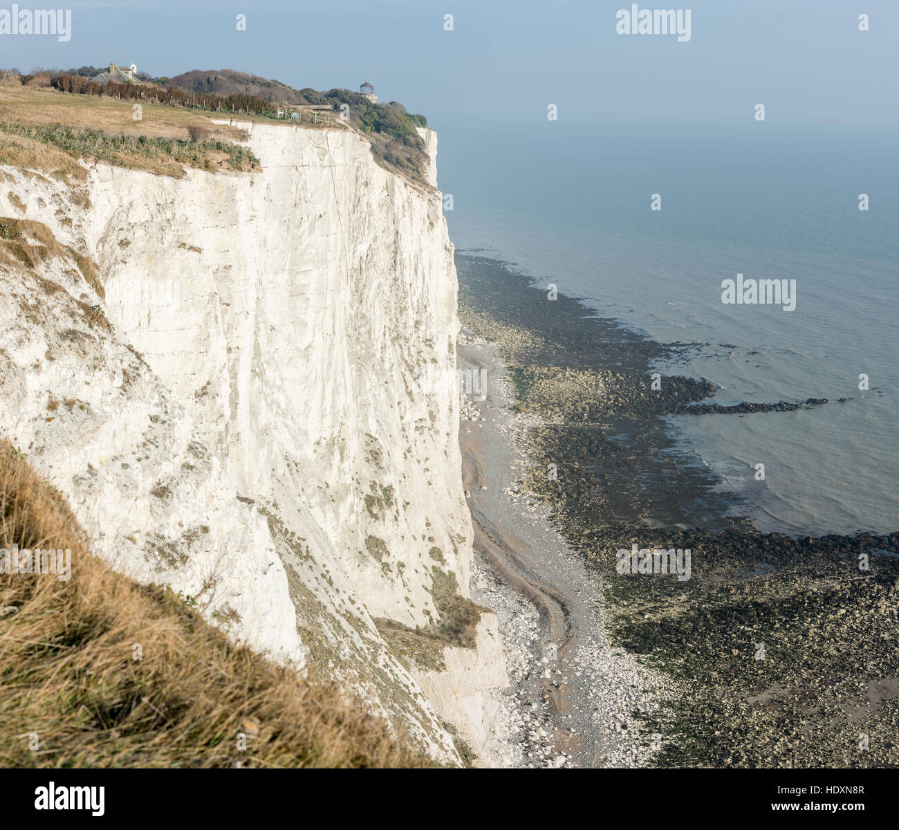English channel dover fog hi-res stock photography and images - Alamy