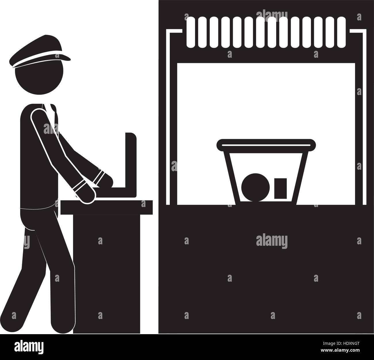 Security Checkpoint Icon