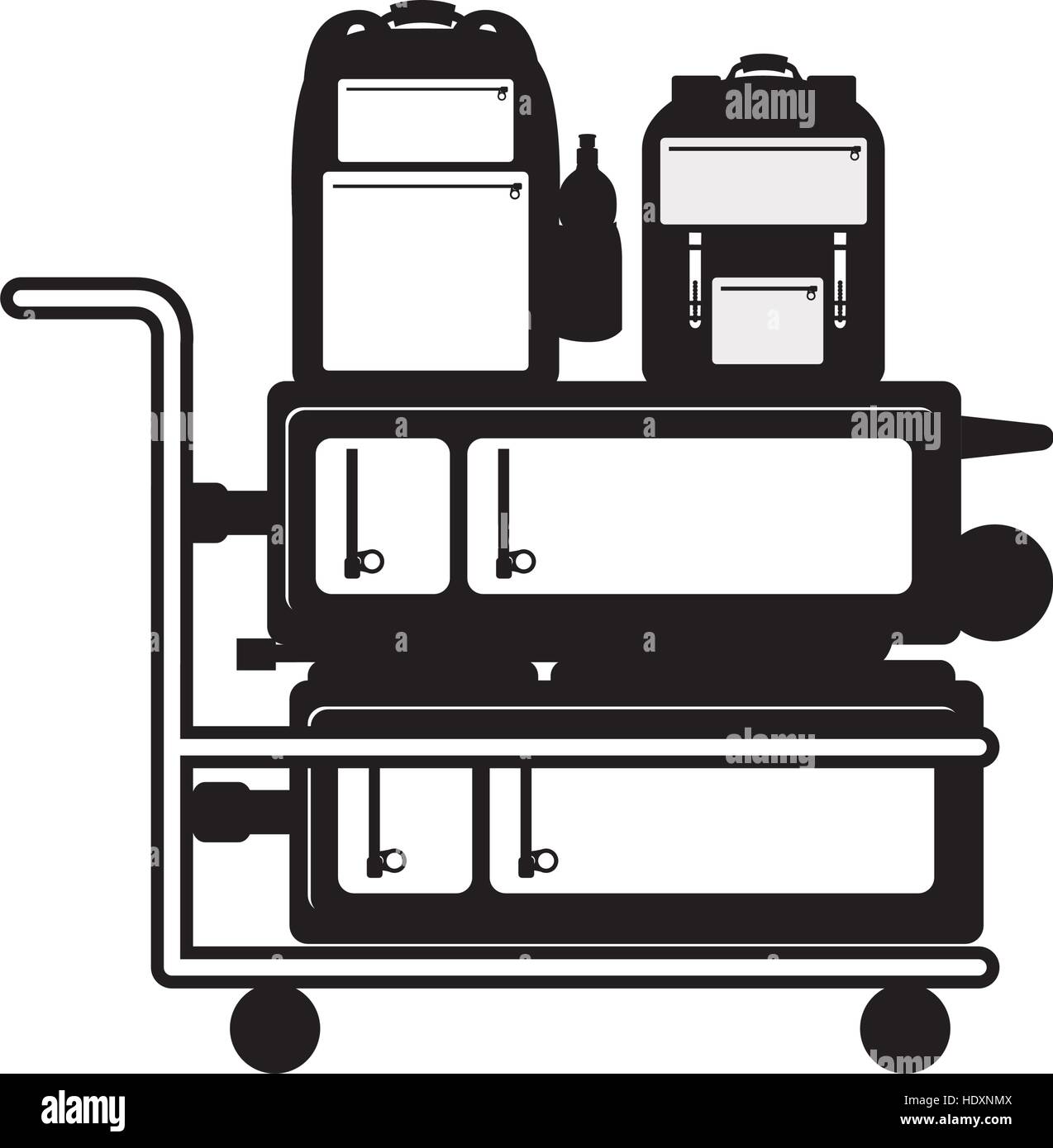Isolated baggage design Stock Vector Image & Art - Alamy