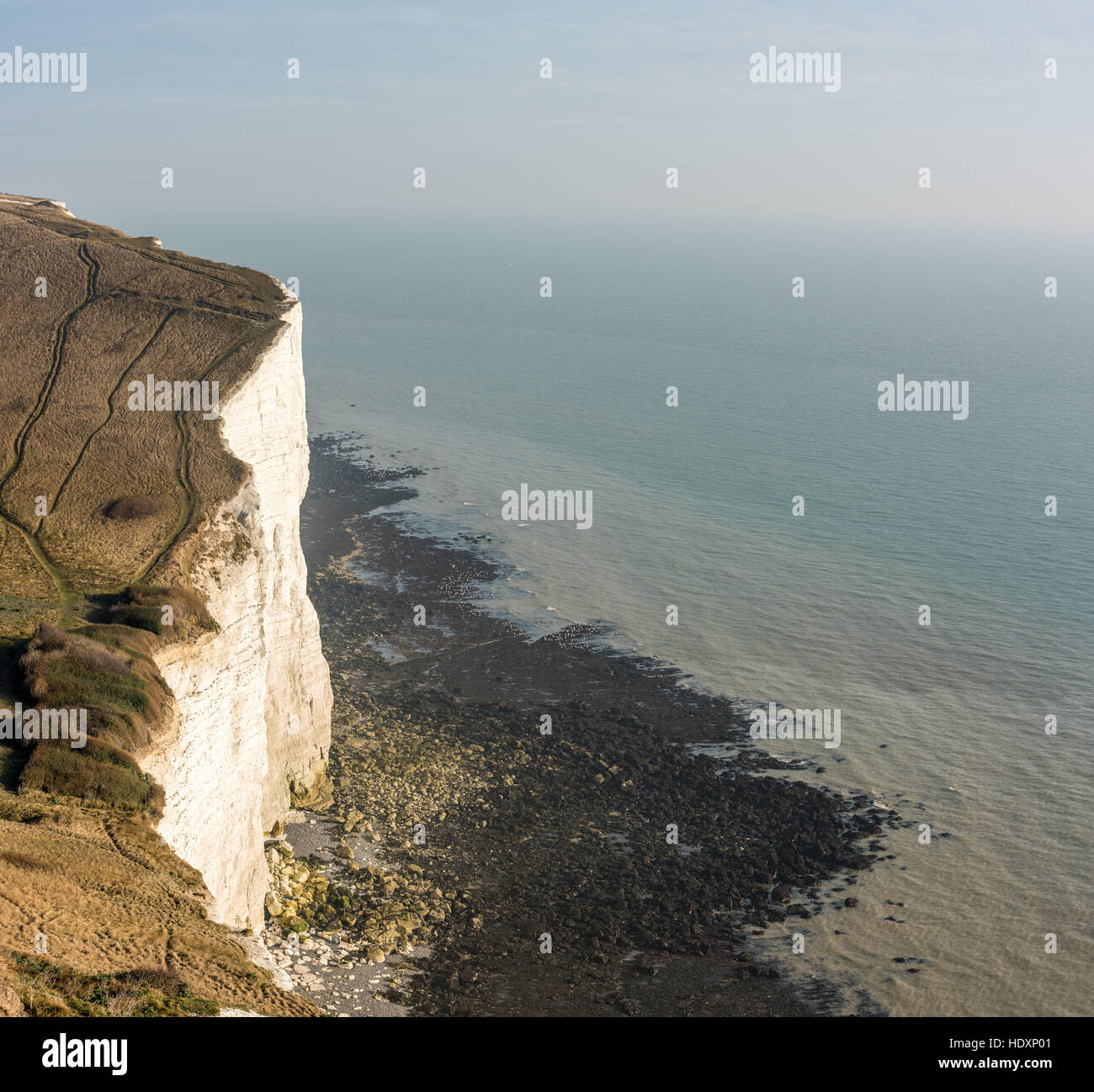 White cliffs, Dover Stock Photo - Alamy