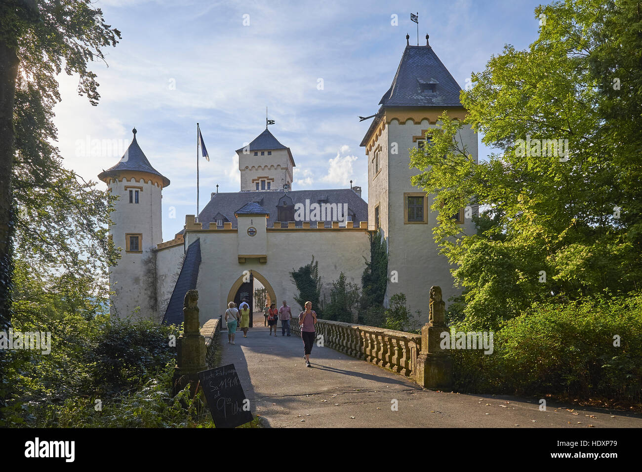 Castle Greifenstein in Heiligenstadt, in Upper Franconia, Bavaria ...