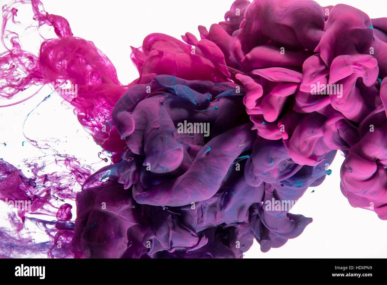 Liquid Colors Under Water Stock Photo - Alamy