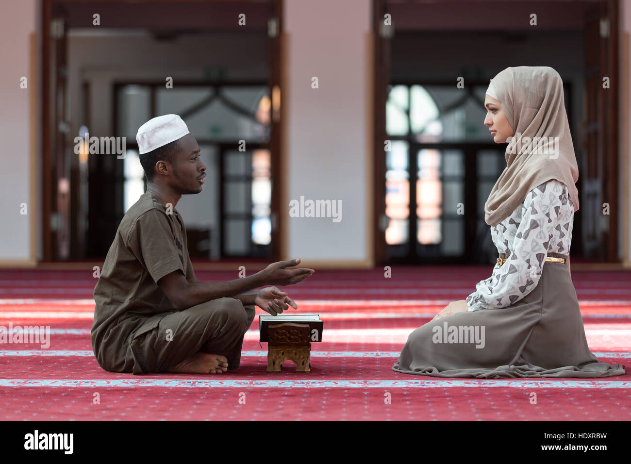 Black african muslim in ramadan hi-res stock photography and images - Alamy