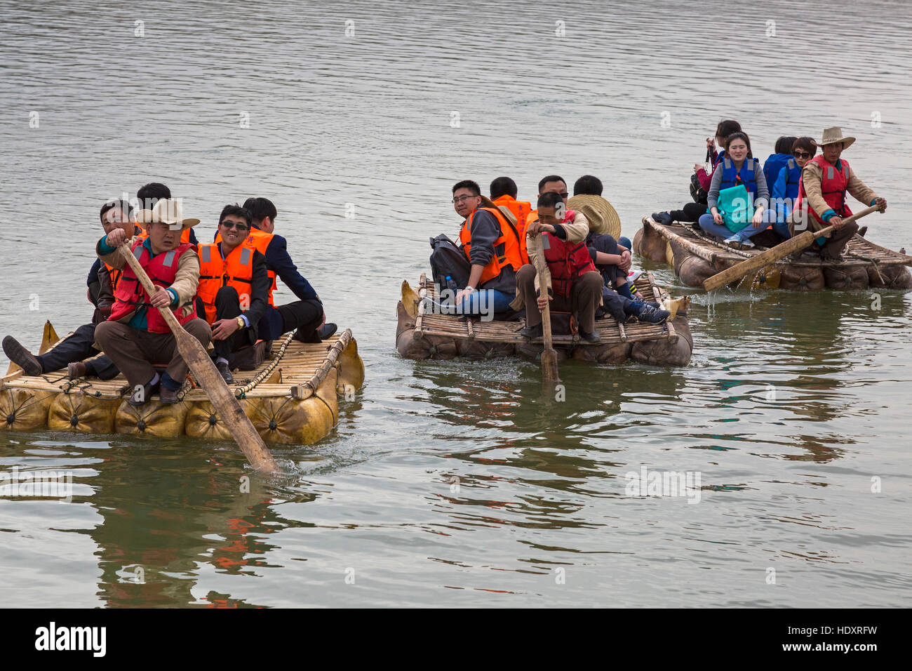 Sheepskin raft hi-res stock photography and images - Alamy