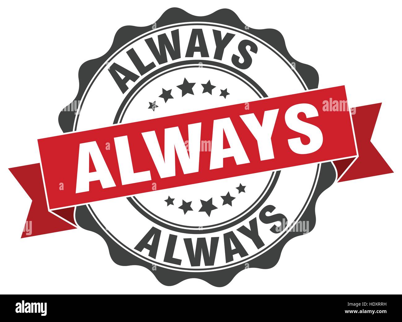 always stamp. sign. seal Stock Vector Image & Art - Alamy
