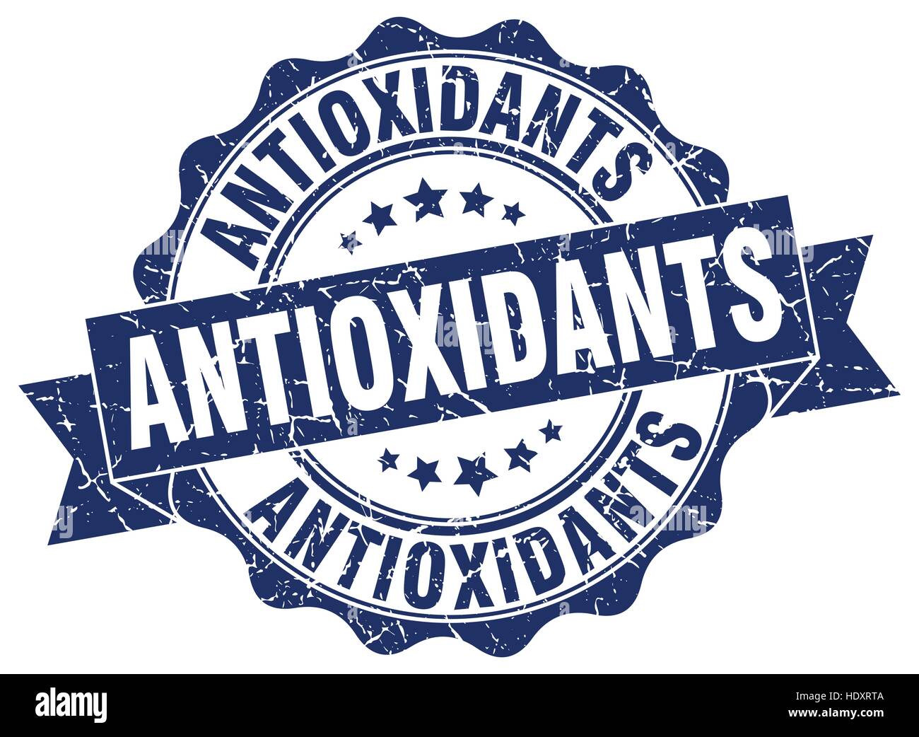 Antioxidants stamp hi-res stock photography and images - Alamy