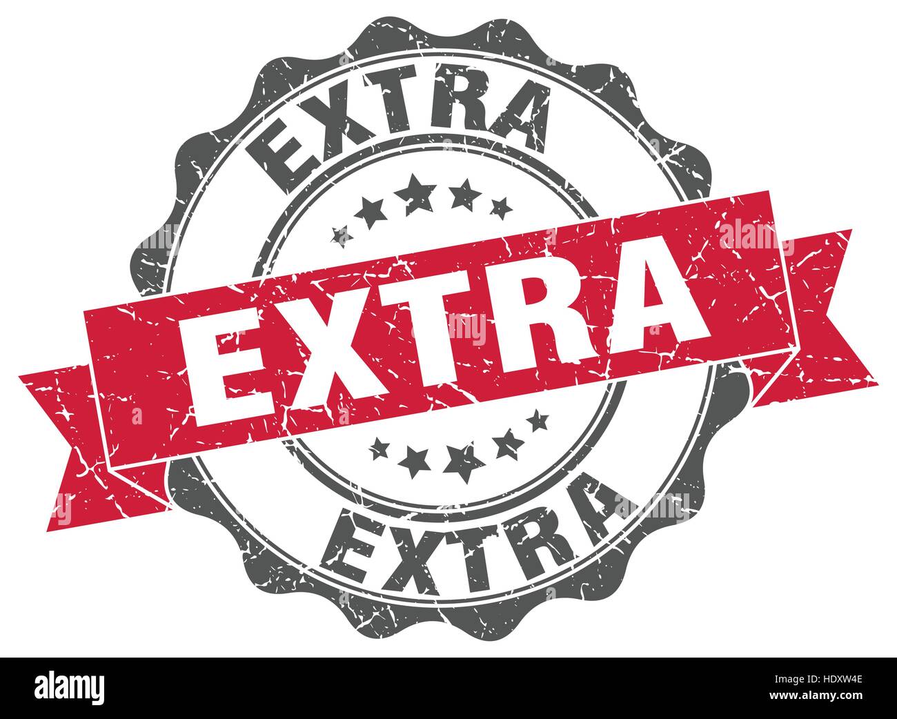 extra stamp. sign. seal Stock Vector Image & Art - Alamy