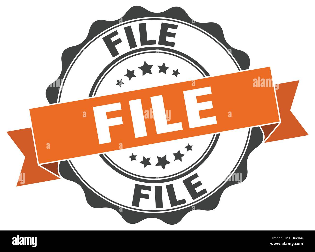 file stamp. sign. seal Stock Vector Image & Art - Alamy